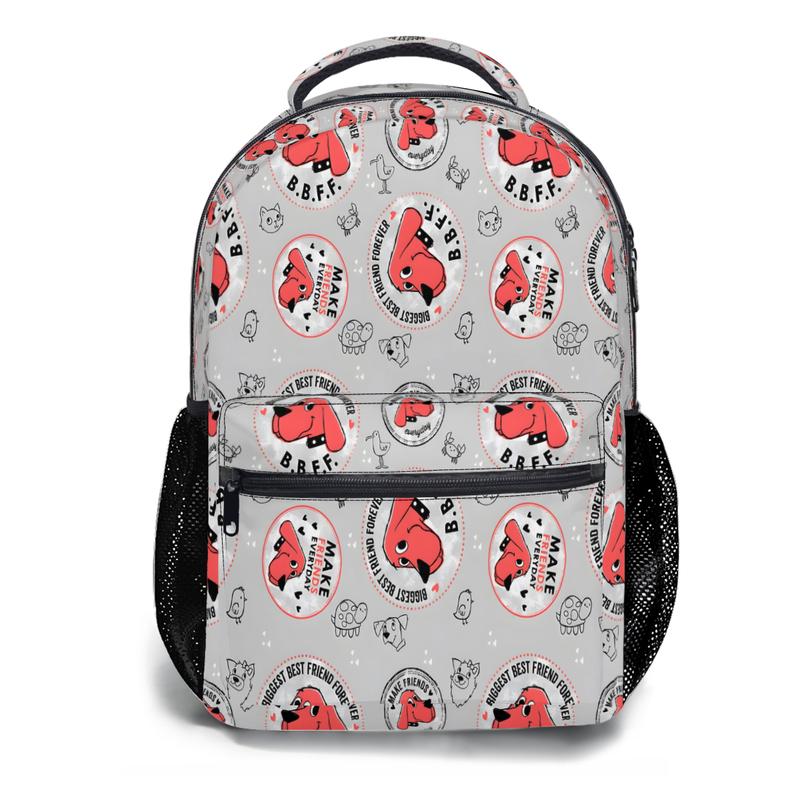 Cartoon Clifford the Big Red Dog Backpack Anime Cosplay Backpack ...
