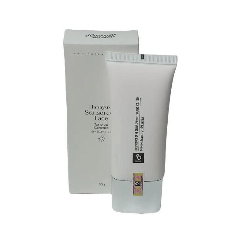 Kem Chống Nắng Nâng Tông Cho Mặt Hanayuki 50ml Sun Cream Skincare ...