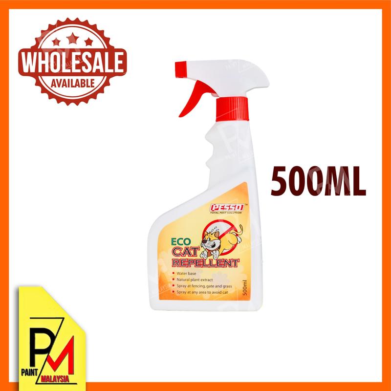 KLEENSO PESSO Eco Cat Repellent 500ML Natural Anti Repel Cats Liquid ...