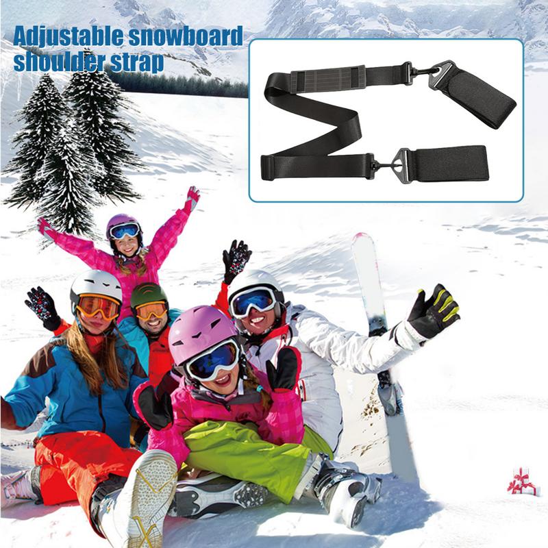 Enese- Lightweight Ski Strap Ski Shoulder Straps Adjustable Ski ...