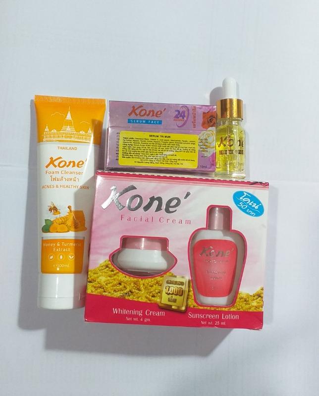Combo 3 món kone dành cho da mụn thái lan (Kem. Serum, Srm) - TikTok ...