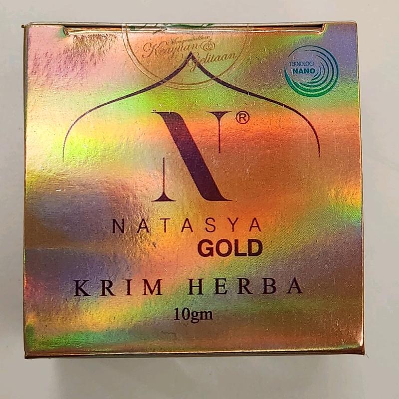NATASYA KRIM HERBA GOLD 10G - TikTok Shop Malaysia