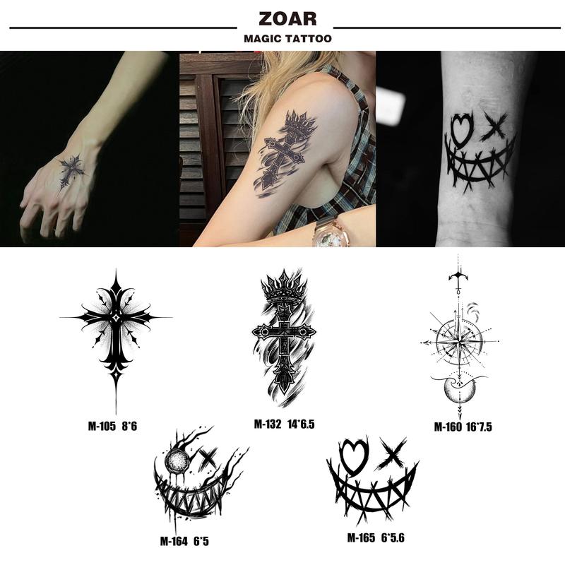 Pagpapadala mula Bulacan Temporary tattoo sticker ZOAR-06【IN - TikTok ...