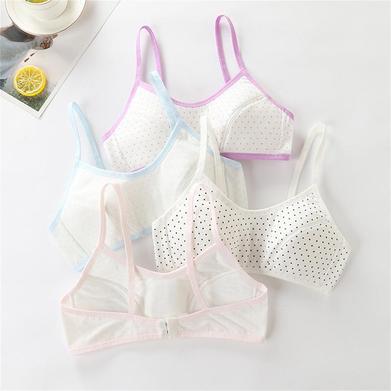 Cute Girl Camisole With Pad No Steel Ring Comfortable Underwear ...
