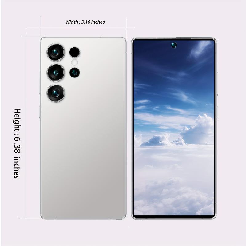 6.8" Smartphone U24 Ultra 8+256GB Android Factory Unlocked Mobile ...