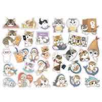 Promo STIKER MOFUSAND ISI 60 PCS PER PACK STICKER ST040 KUCING vynil ...