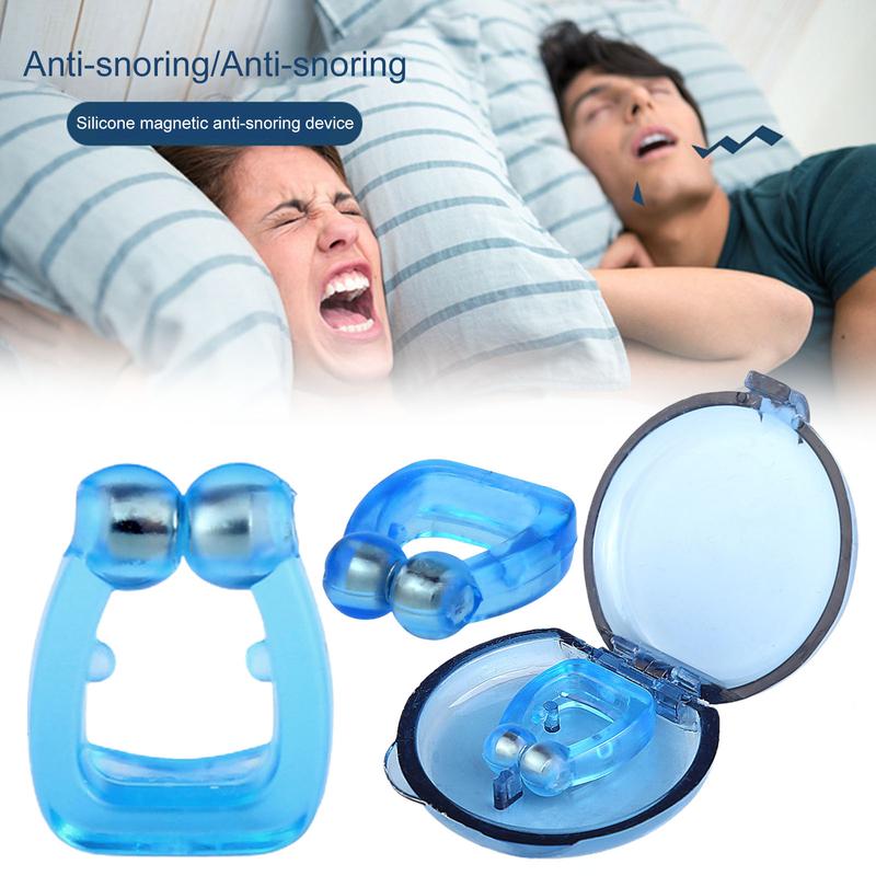 steryosli|6Pcs Blue Mini Soft Anti Snore Clip with Storage Box - TikTok ...