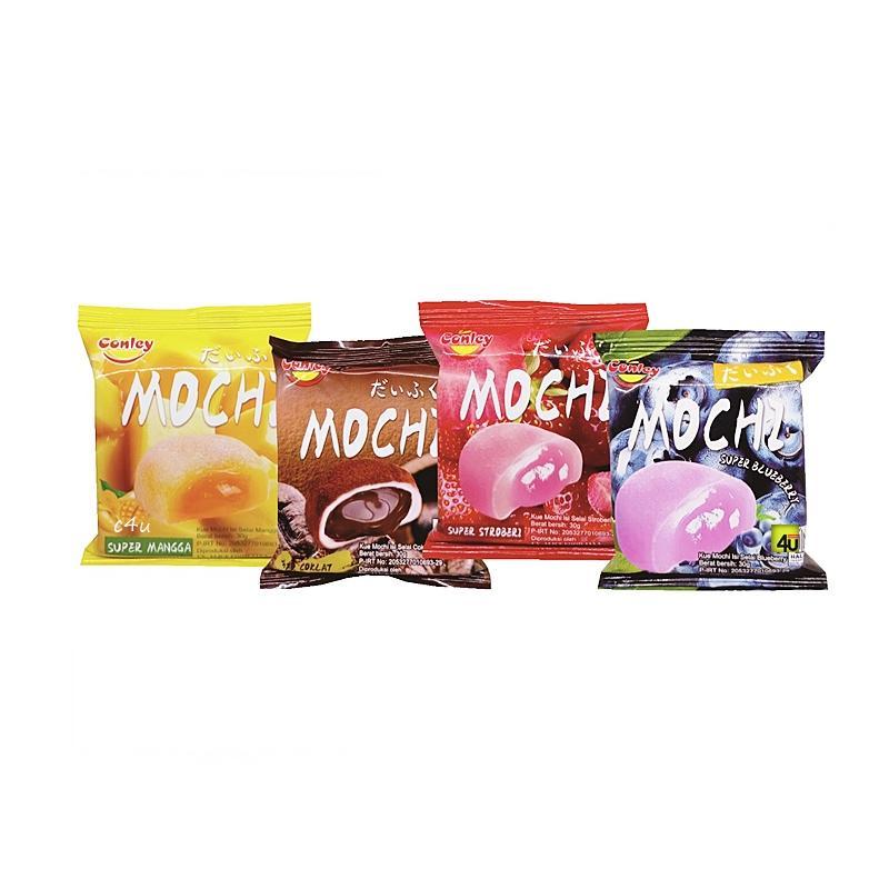 kue nagasaki bolu conley mochi 30gram jepang rasa coklat mangga - Shop ...