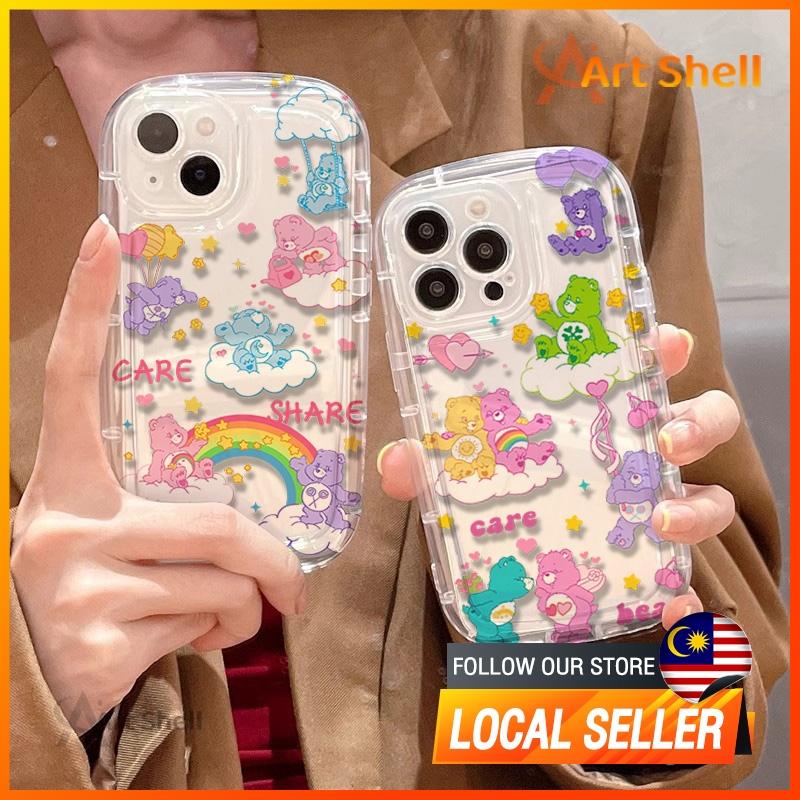Compatible with iPhone case 15 Pro Max 11 13 Colored bear casing ...