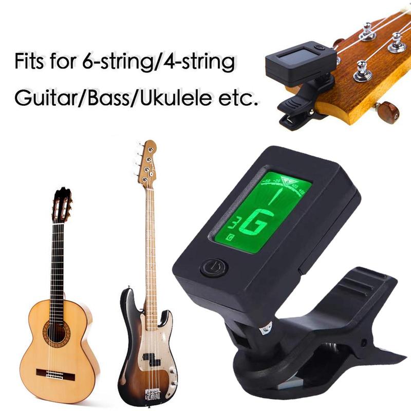 Penala Gitar, Elektronik Digital, Penala Klip Pada, Dengan Skrin ...