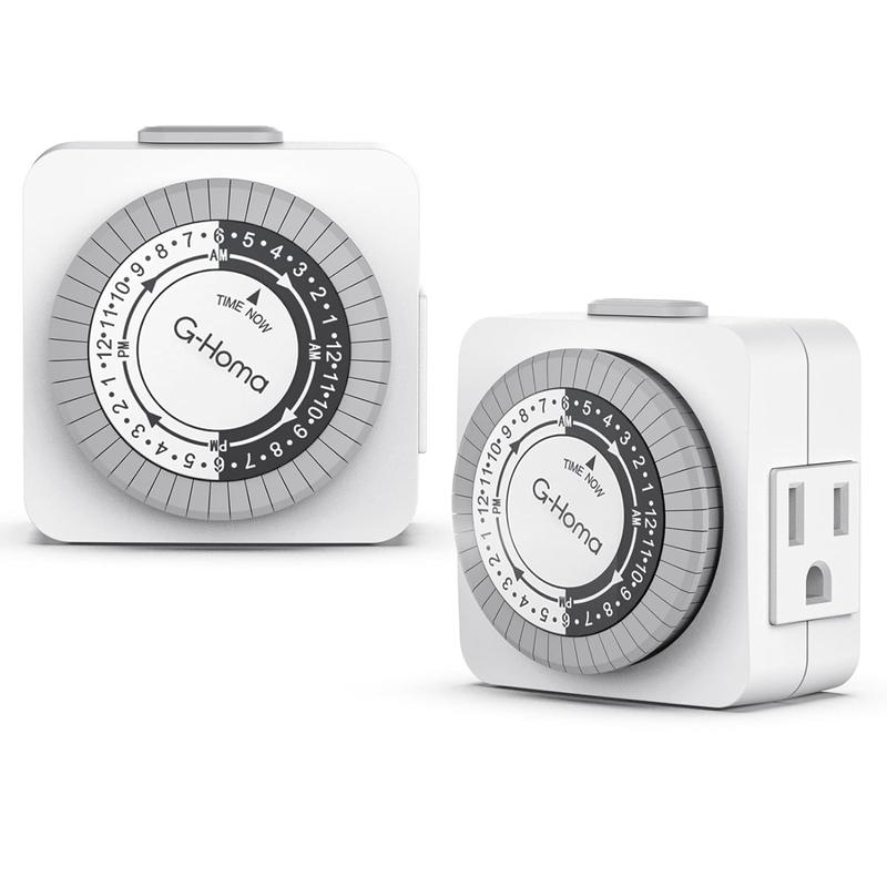 ALLAN Indoor 24 Hour Mechanical Outlet Timer ( 1PC ) - TikTok Shop ...