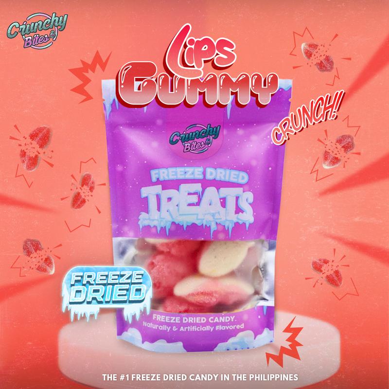 Freeze Dried Candy - Lips Gummy - 30Grams & 50Grams Per Pack - TikTok ...