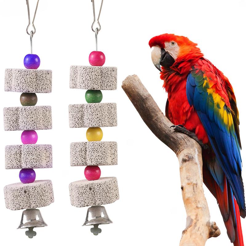 Stone Mineral for Ornament Parrot Pet Supplies Bird Cage Toy - TikTok ...