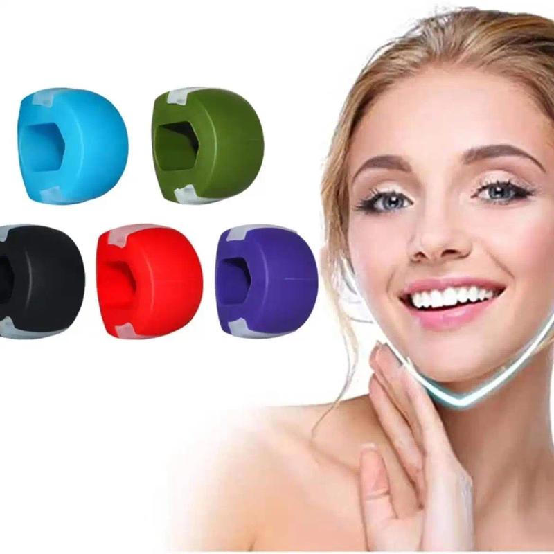 Face Masseter men facial pop n go mouth Jaw Muscle Exerciser - TikTok ...