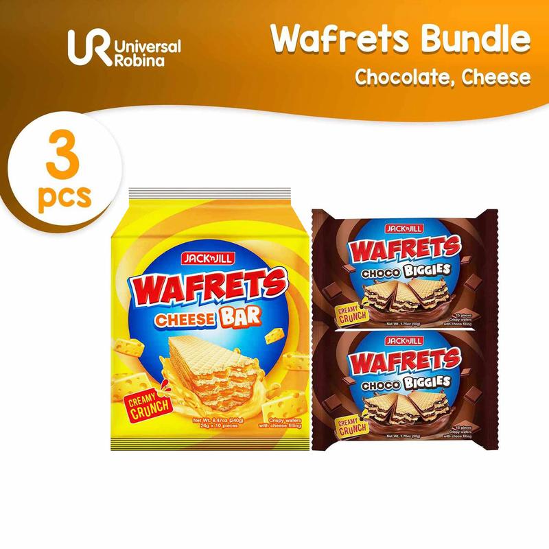 [BAONTASTIC BUNDLE] Wafrets Cheese Bar 24g x 10pcs + Wafrets - TikTok ...