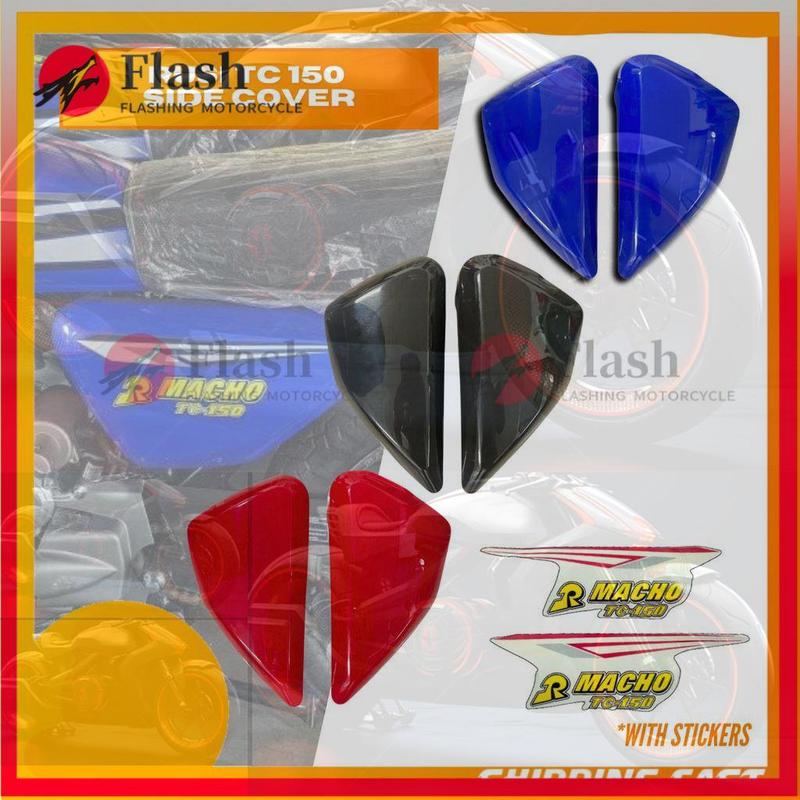 RUSI MACHO TC150 MOTORCYCLE PARTS SIDE COVER FOR RUSI MACHO TC150 ...