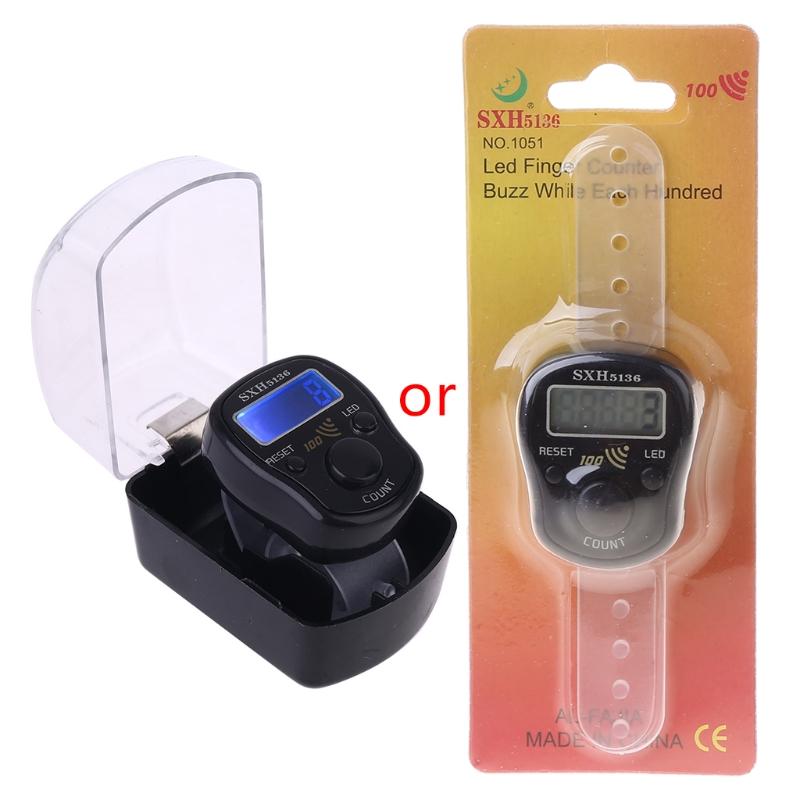 Electronic Finger Counter Electronic Digital Display Finger Hand ...