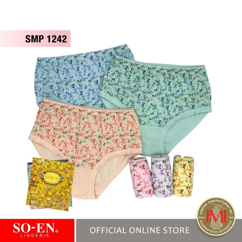 Soen Lingerie SMP Semi Panty 1Dozen or 6pcs Random Design - TikTok Shop ...