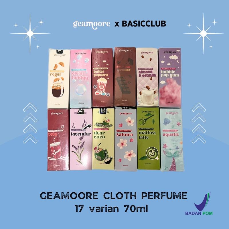 (BPOM) GEAMOORE CLOTHES PERFUME / PARFUM PAKAIAN 70ml - Shop | Tokopedia