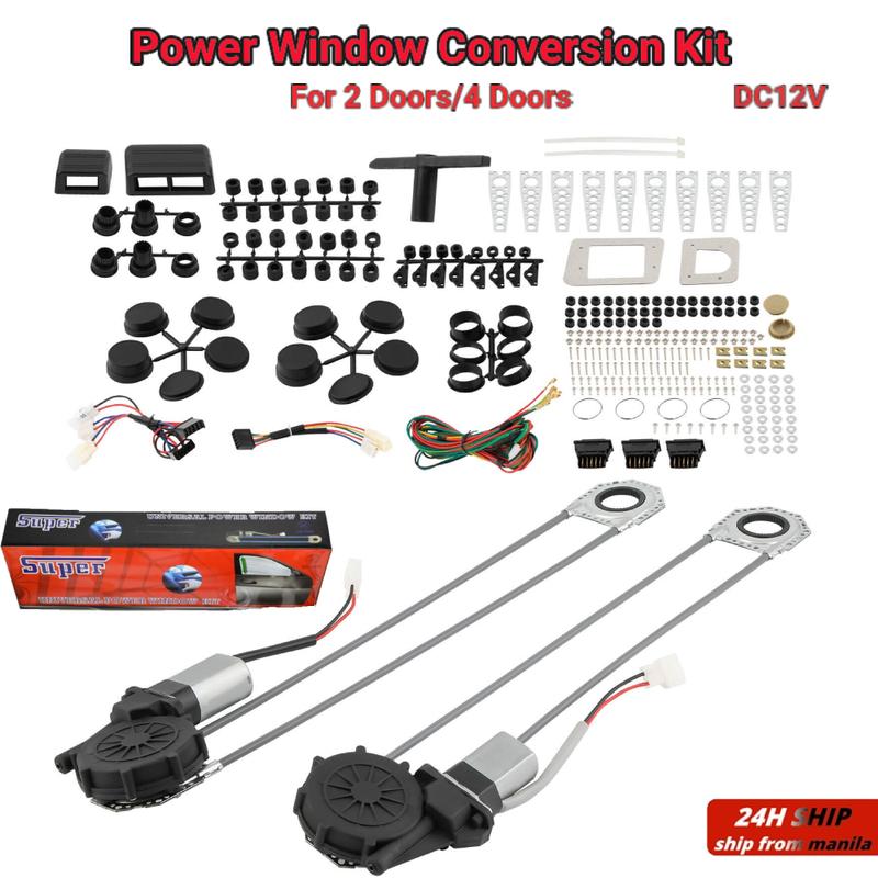 DC12V Universal Power Window Kit 2/4 Doors Car Electric Window - TikTok ...