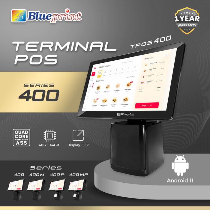 Promo Mesin Kasir All in One / TPOS 400 BLUEPRINT - Android | Touch ...