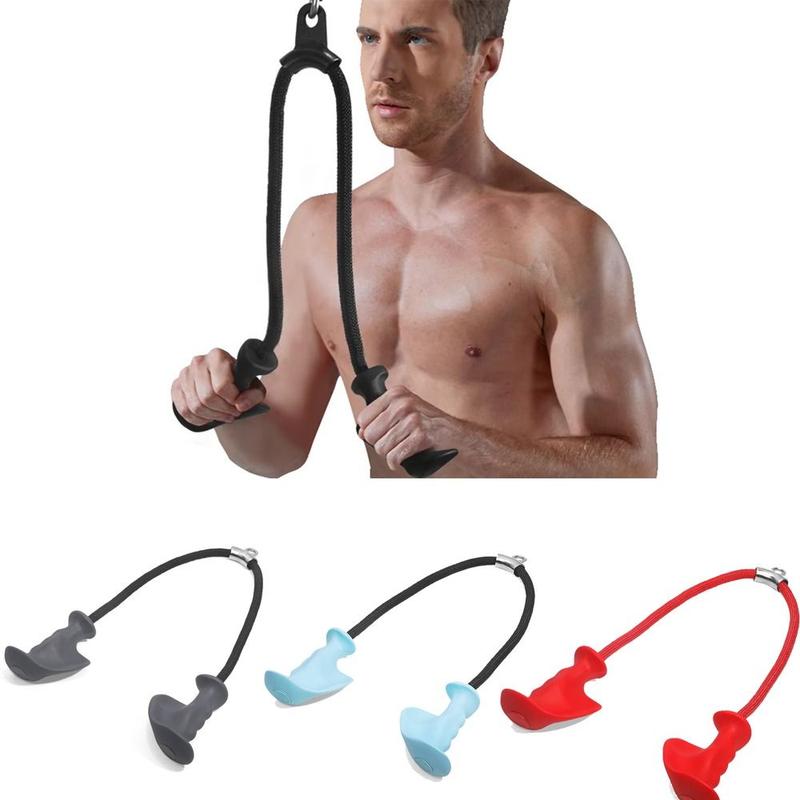 New Tricep Workout Tricep Rope Ergonomic Nylon Pulldown Attachments ...