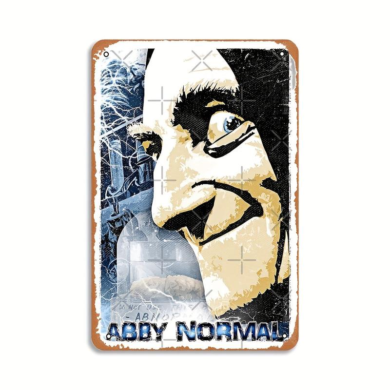 Abby Normal & Young Frankenstein - Classic Metal Tin Sign, 12X8 ...