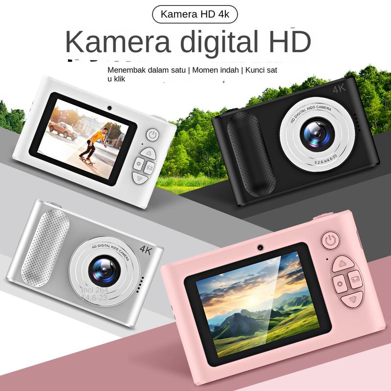 Kamera SLR Pelajar Digital Mini, Kamera Dwi HD CCD, Pelbagai - TikTok ...
