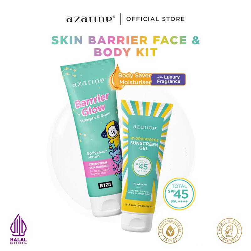 Azarine Skin Barrier Face & Body Kit - Shop | Tokopedia