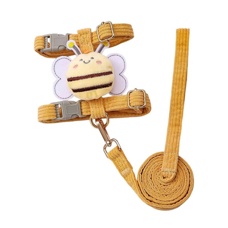 slolbut- Cat Harness Adjustable Recommended Weight Cartoon Bee - TikTok ...