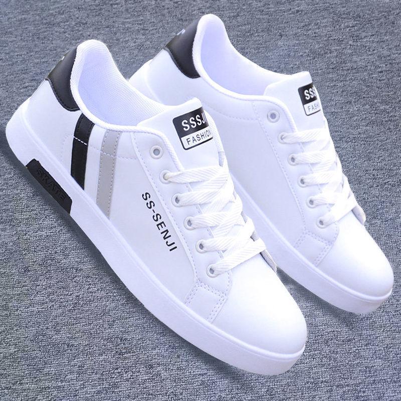 Kasut Lelaki, Koleksi Musim Bunga, Kasut Putih, Sneaker Kasual ...