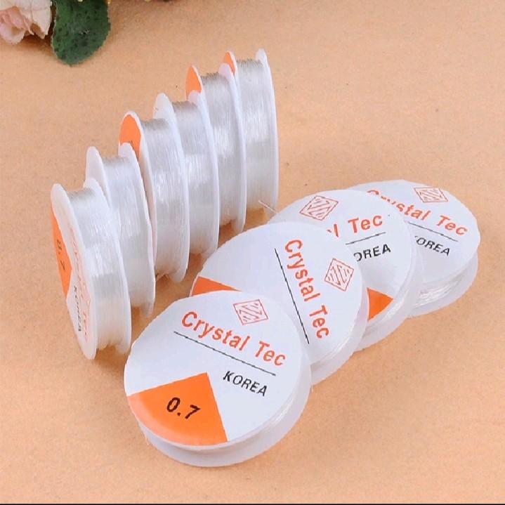 COD Tali Cristal Tech Tali Senar Elastis/Tali Bahan Gelang - Shop ...