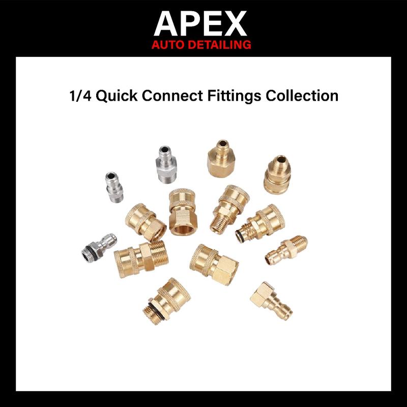 【APEX.Auto Detailing】1/4 Quick Connector Fittings Collection - TikTok ...