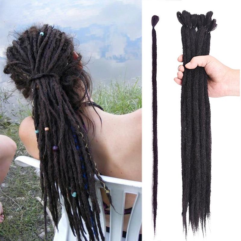 Sambungan Dreadlocks Buatan Tangan, 5 Helai, 20 "Inci, Dread - TikTok ...