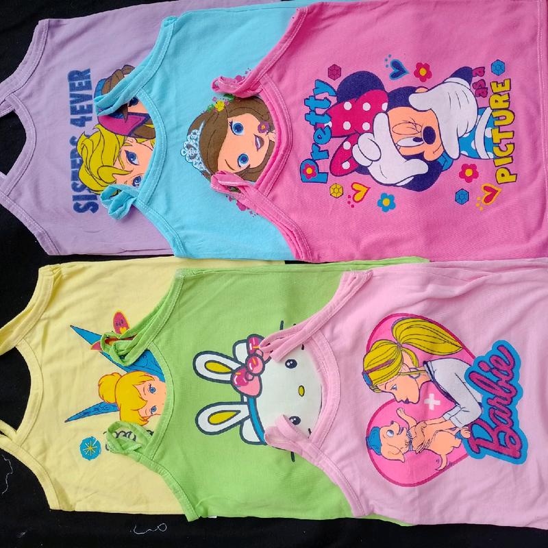 12-PCS SANDO GIRLS ASSORTED COLOR WITH PRINT AUTOMATIC SUPER - TikTok ...