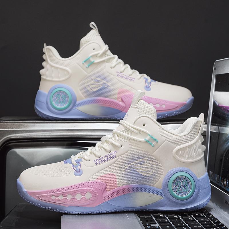 Youth Basketball Shoes Boy Shoes Breathable 2025 Summer New Combat ...