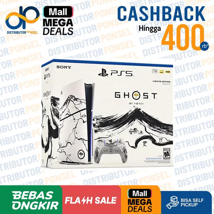 Promo Sony Playstation 5 Bundle Ghost Of Yotei Gold Limited Edition ...