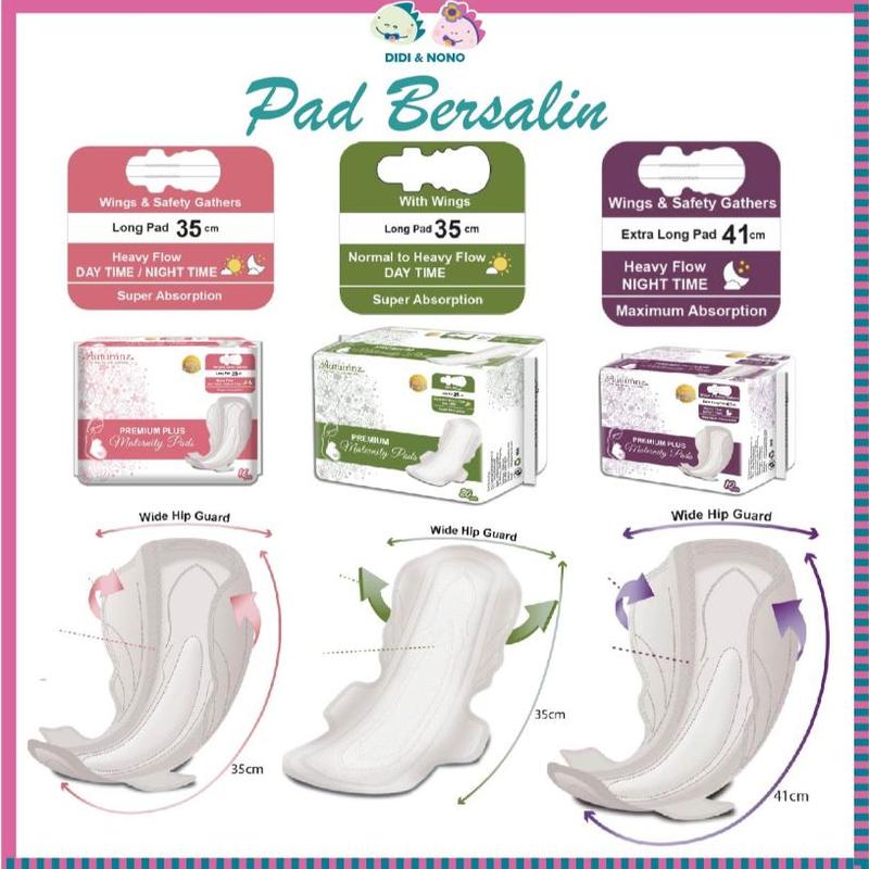 Autumnz Premium Maternity Pads Pad Ibu Bersalin [ 35cm / 41c - TikTok ...