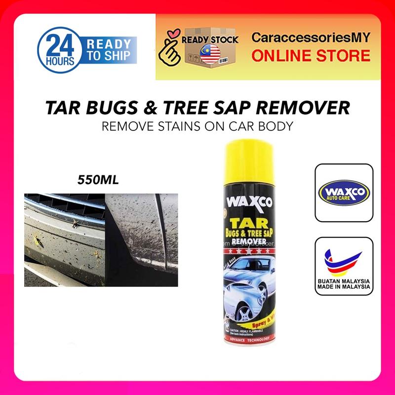 Waxco Tar Bugs & Tree Sap Remover (550ml) car stain remover kereta ...