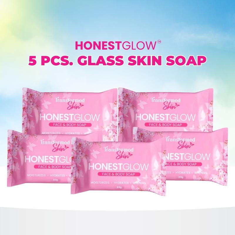 5pcs Glass Skin Soap 80g (Beauty Set 7)-Niacinamide Soap - TikTok Shop ...