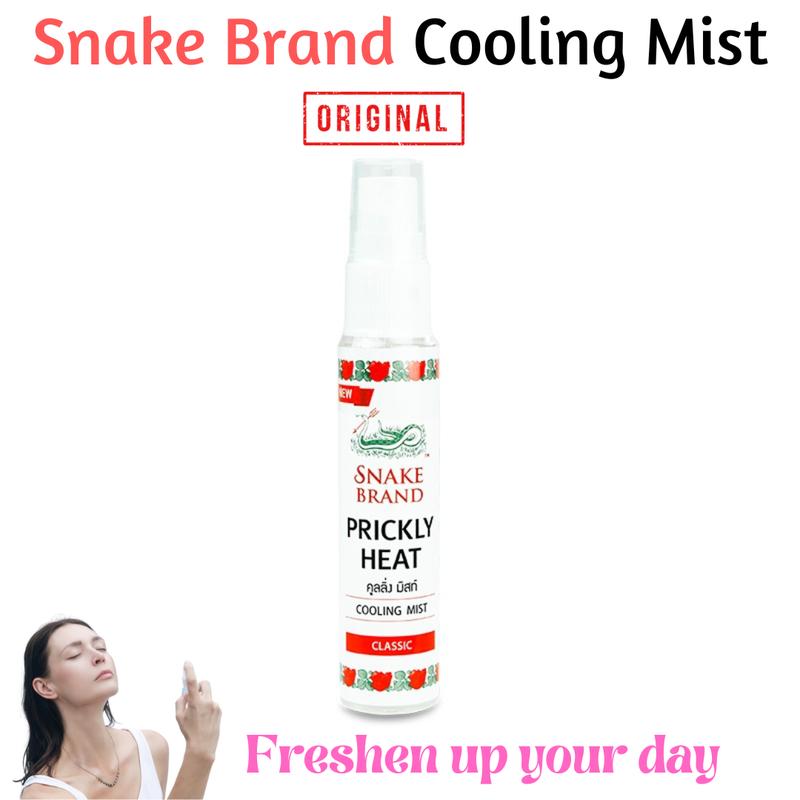 Original SNAKE BRAND Cooling Mist Direct Effect Instant Cool - TikTok ...