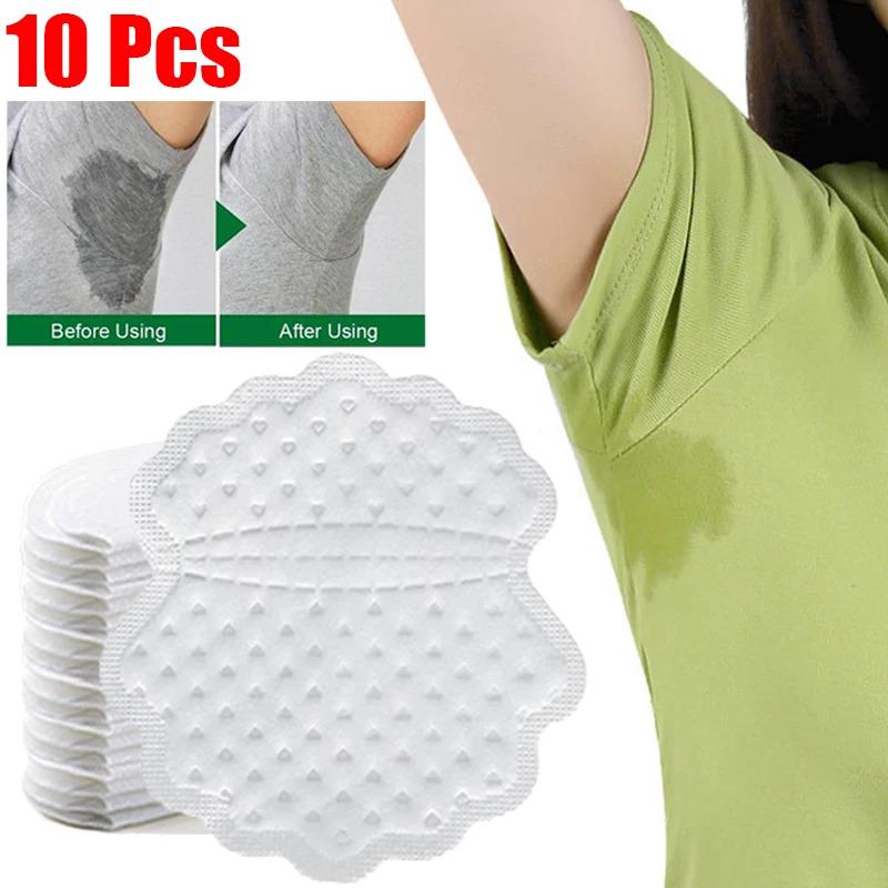 10PCs unisex underarm sweat pads clothing perspiration deodorant ...