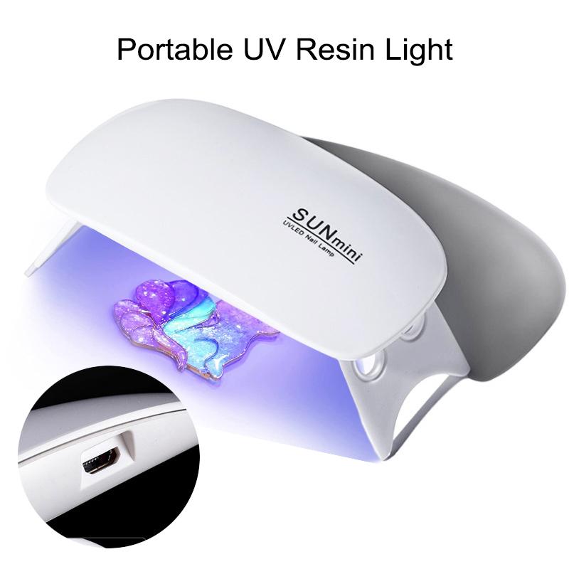 Lampu UV Mini, Mudah Alih, Caj USB, Lampu Pengawetan Resin UV - TikTok ...