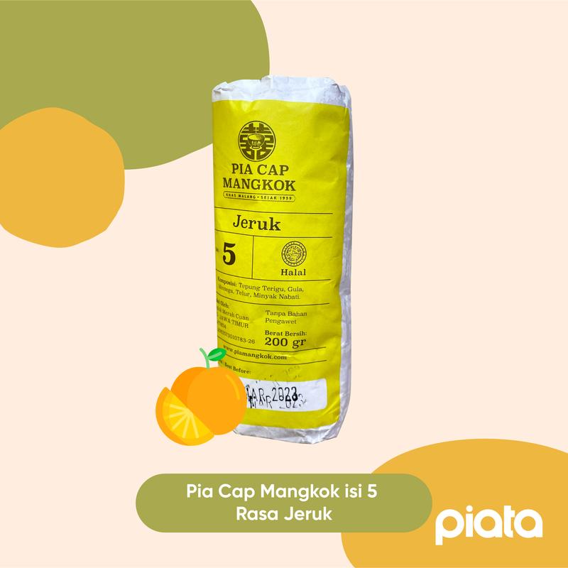 Pia Cap Mangkok Malang isi 5 - Varian Buah Viral - ole-oleh khas - Shop ...