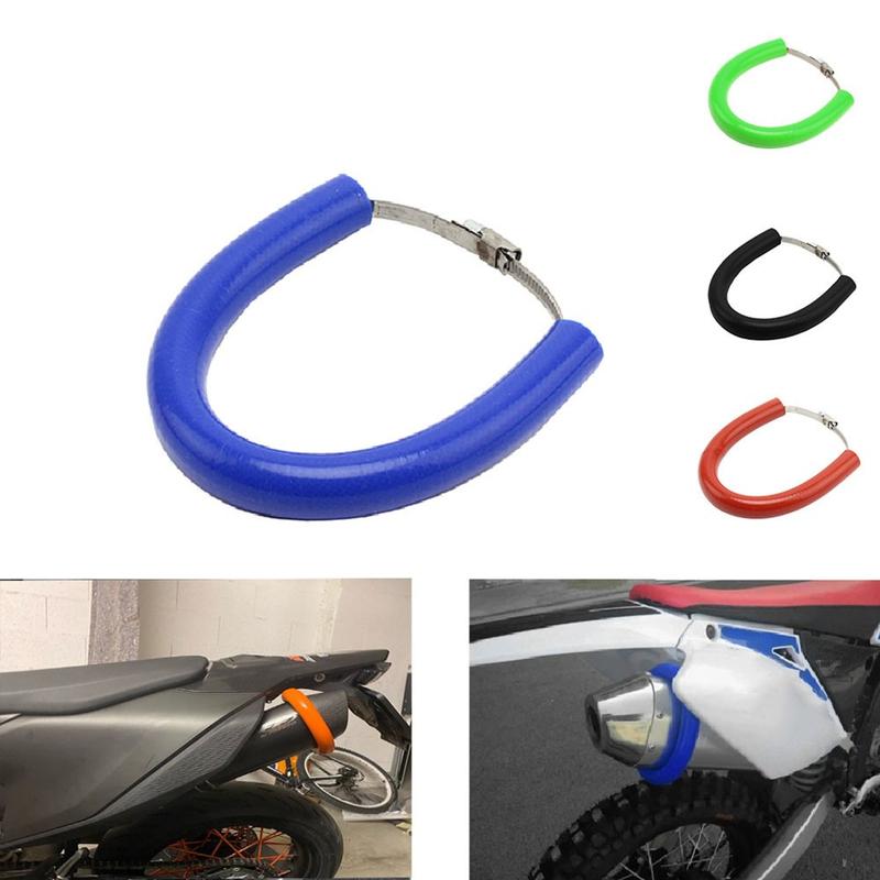 Motorcycle Exhaust Protector Heat Shield Anti-hot Cover For Most ...