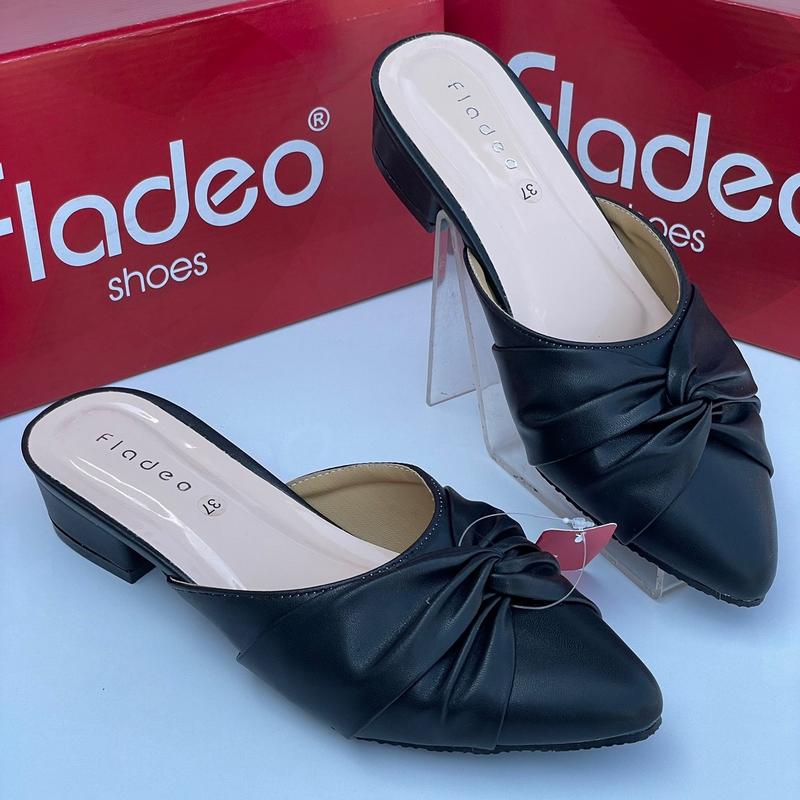 Sendal selop heels 3 cm wanita best seller C01 Shoes - Shop | Tokopedia