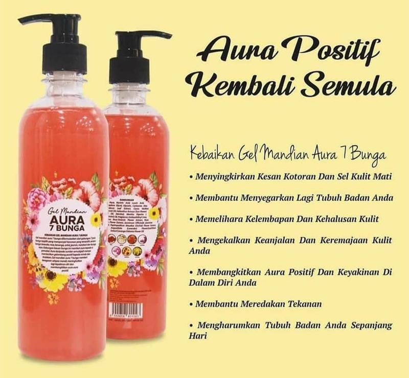 DHERBS GEL MANDIAN AURA 7 BUNGA - TikTok Shop Malaysia