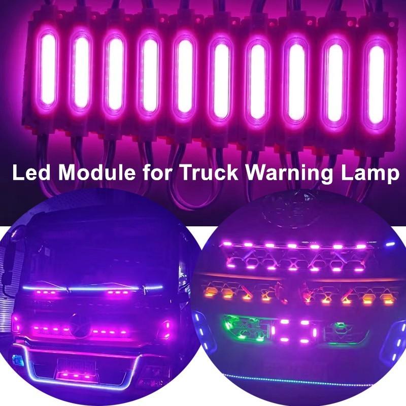 10 pcs 6LED Module 12V 24V Truck Side Marker Indicator Light - TikTok ...