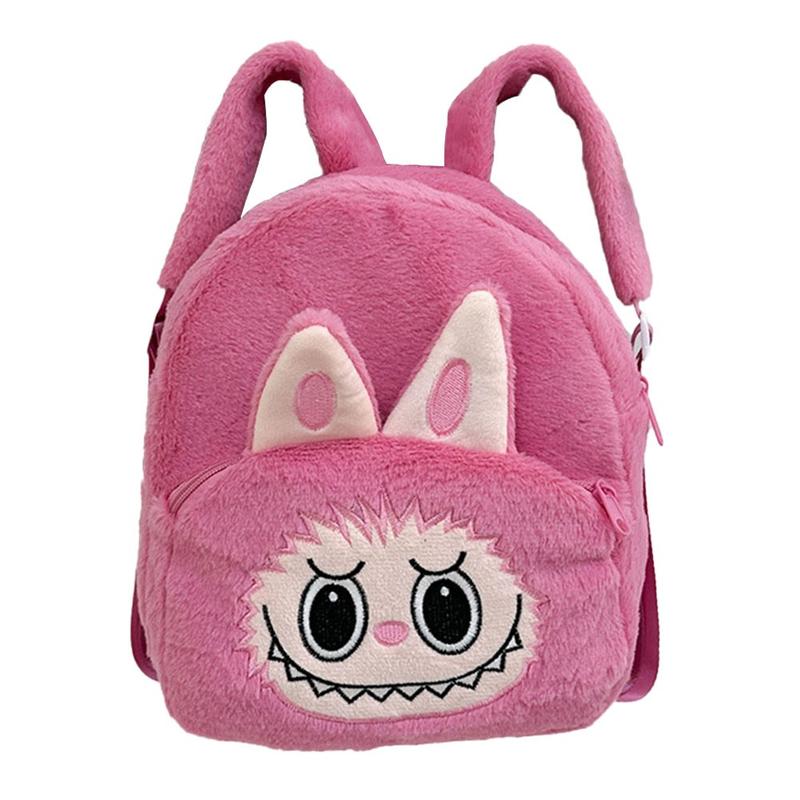 🏃‍ CCTK 🏃‍ Kawaii Cartoon labubu Plush Doll Backpack for Girls - TikTok ...