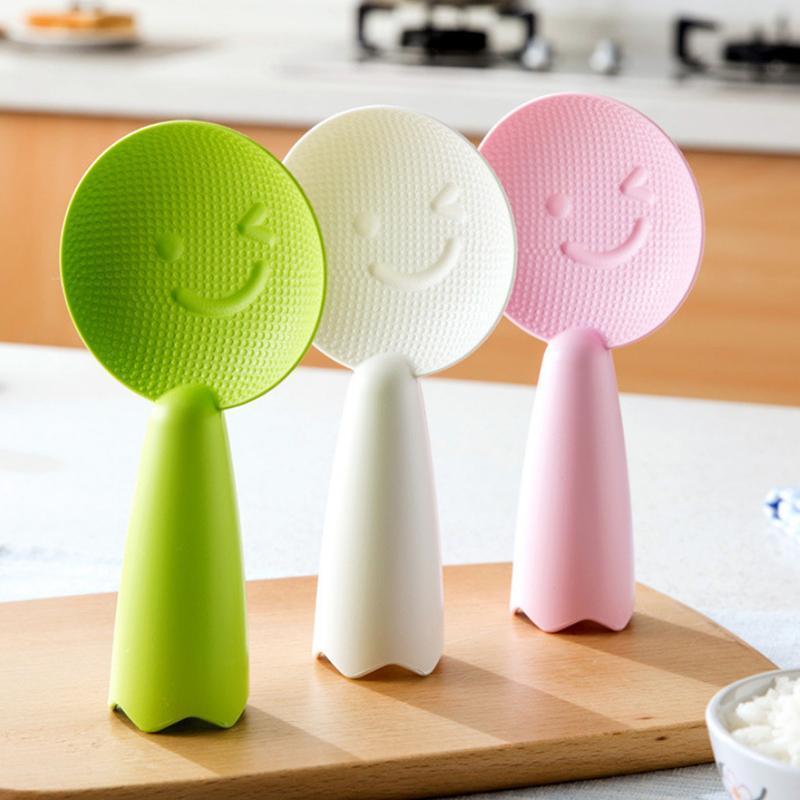 Household Kitchen Rice Spoon Creative Cute Smiley Rice Spoon - TikTok ...